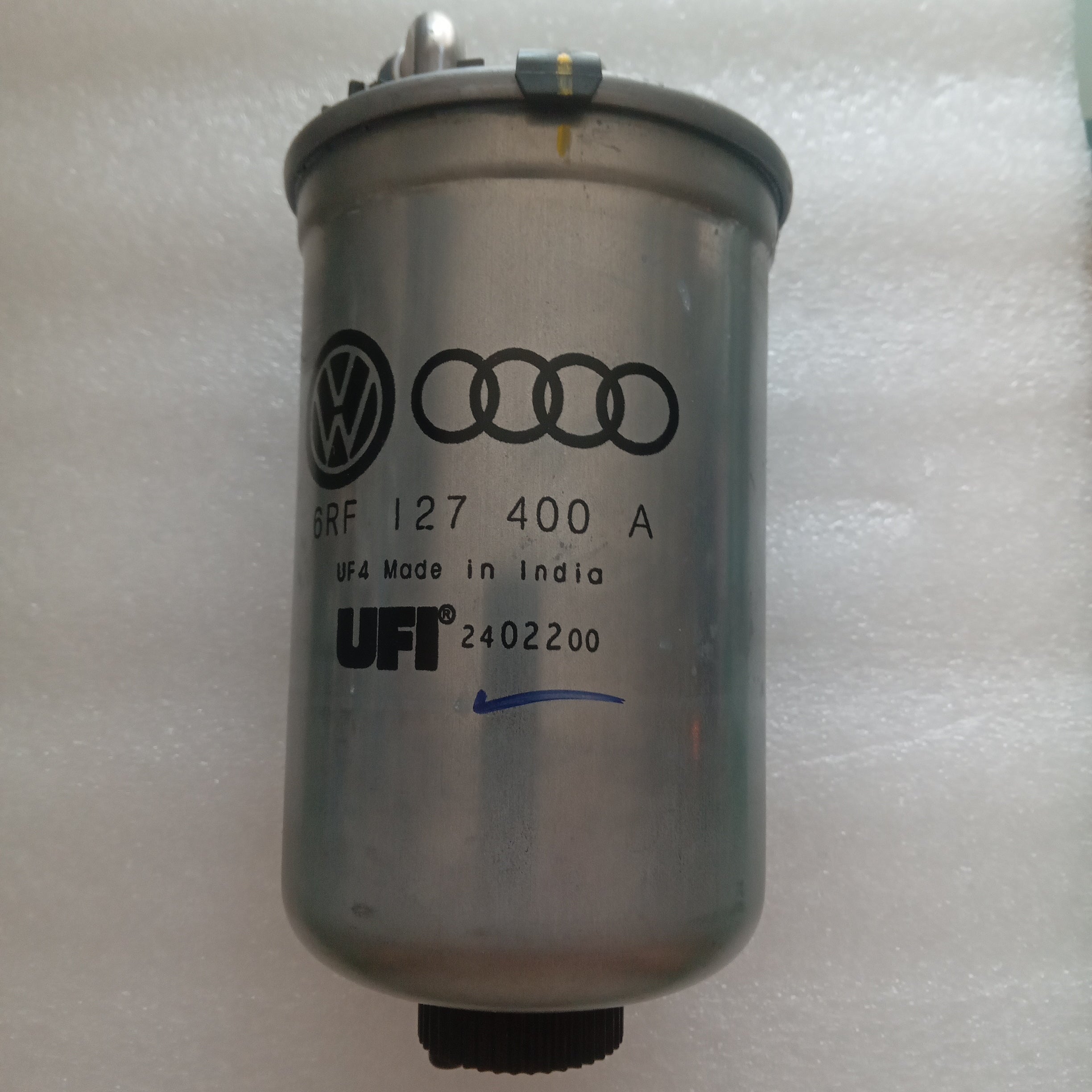 VW Polo, Vento Diesel Type 1 Fuel Filter - 6RF127400A VW – Motorparts ...