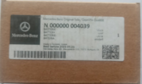 Mercedes Genuine Auxillary Battery N 000000 004039 - Mercedes ...