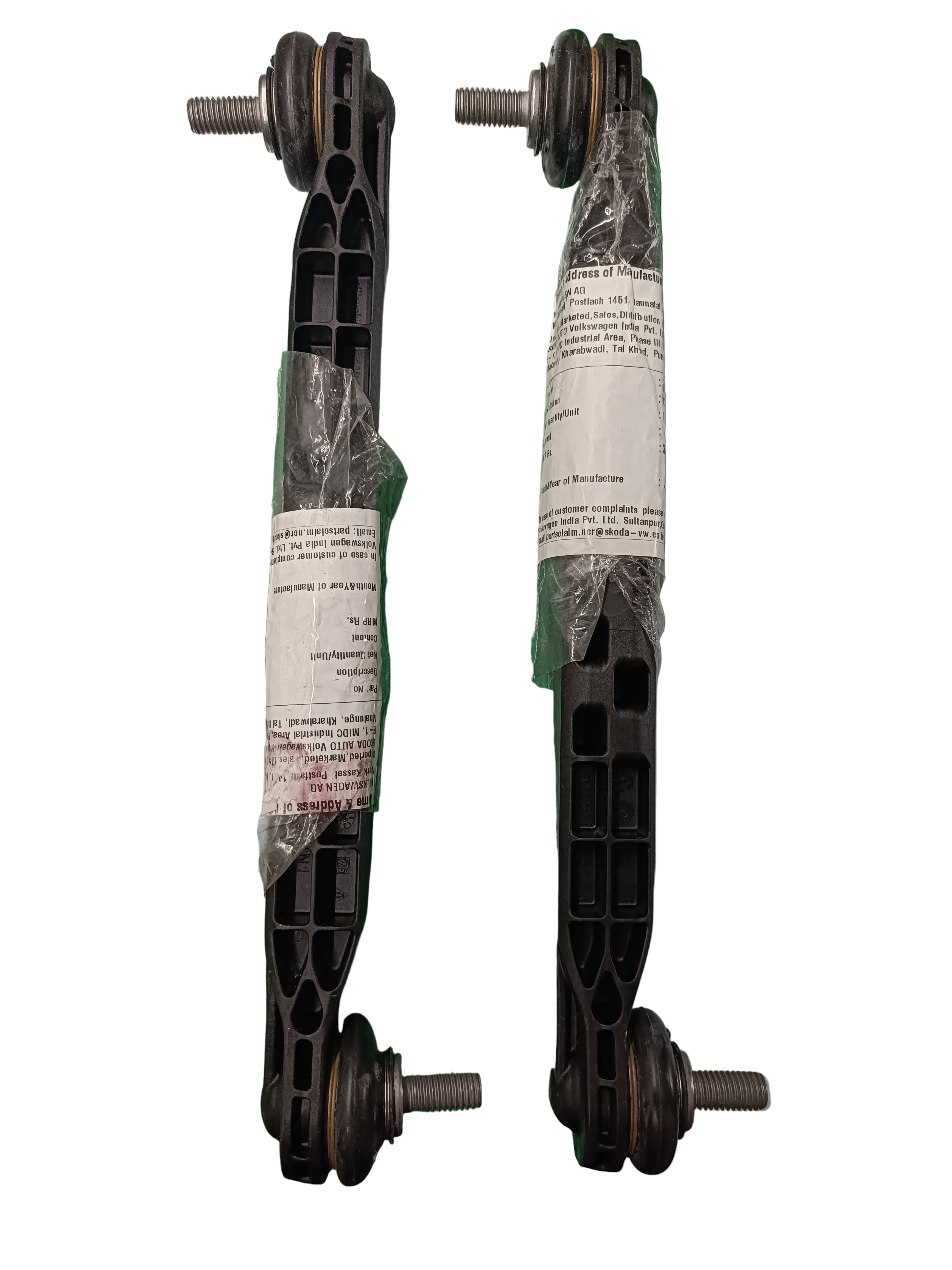 VW Taigun, Skoda Front Stabilizer Linker Set 2Q0411315C - Volkswagen ...