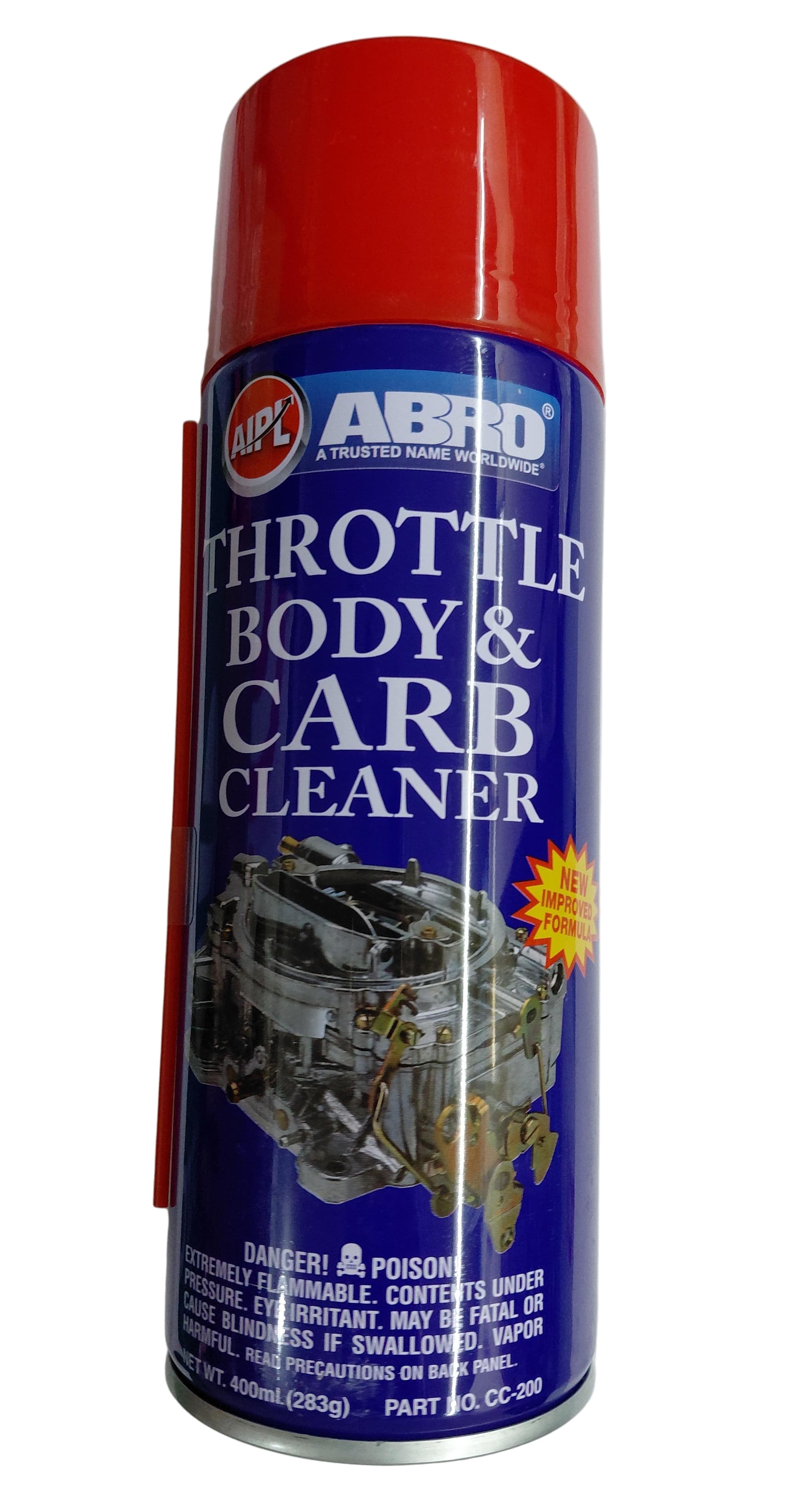 Abro CC-200-400 Throttle Body & Carb Cleaner 400 ml - Aipl Abro ...